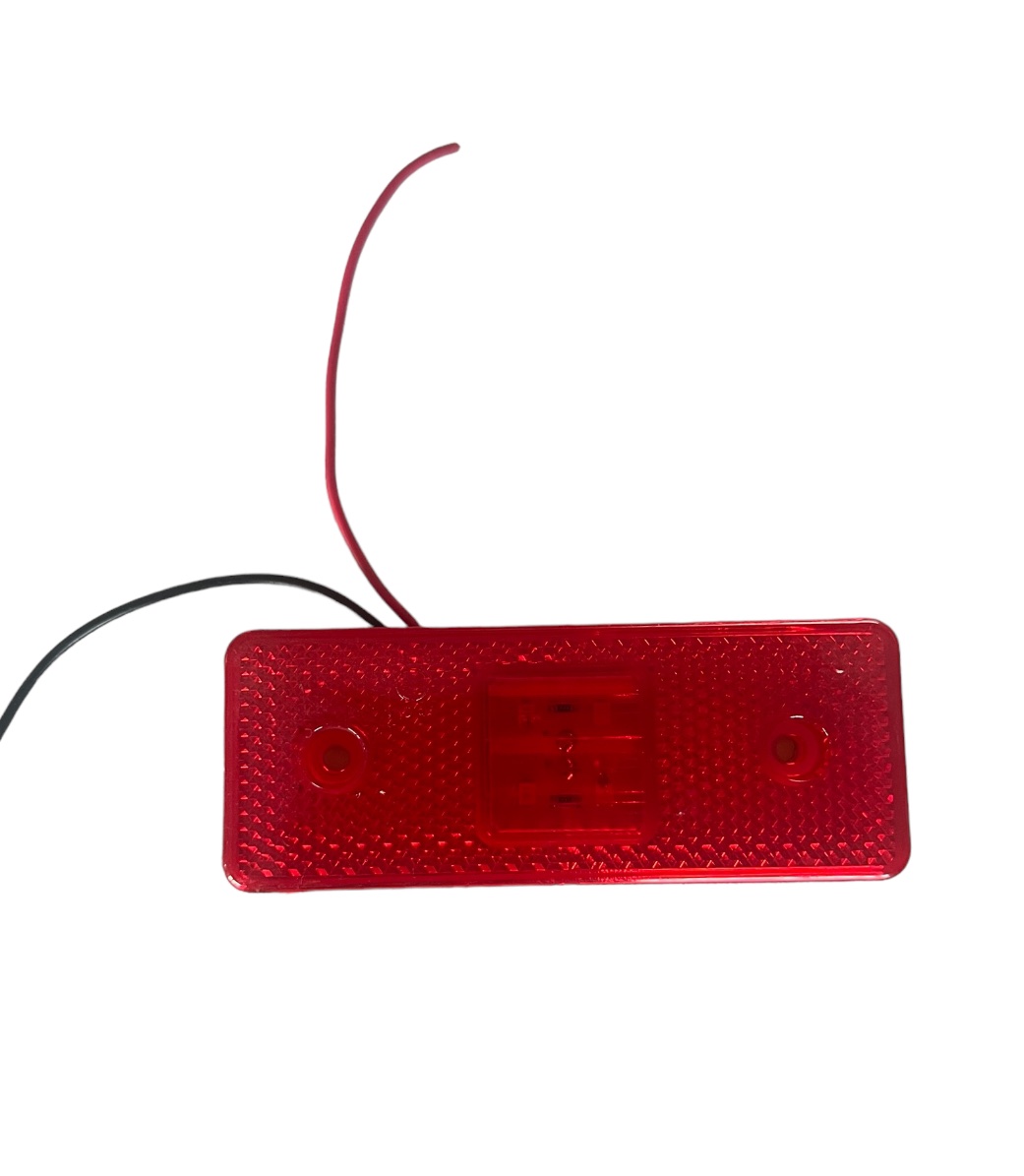 ΦΑΝΟΣ ΠΛΑΙΝΟΣ LED ΚΟΚΚΙΝΟΣ 12V-24V - ΚΟΛΛΙΑΣ